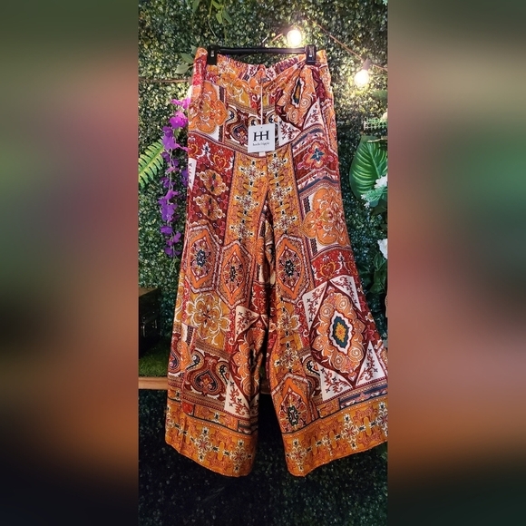 Haute Hippie | Pants & Jumpsuits | Haute Hippie Wide Leg Pants | Poshmark